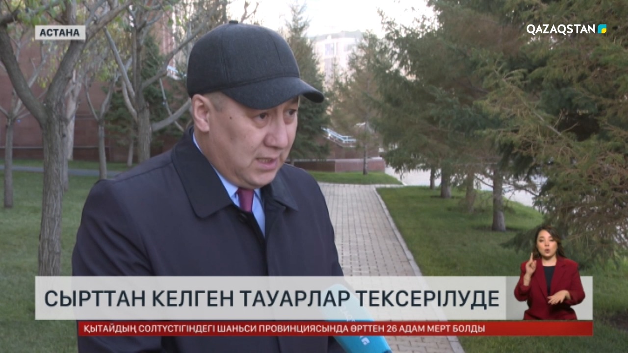 Сауда және интеграция министрлігі шетелден әкеленетін арзан тауарларды тексеріп жатыр ...